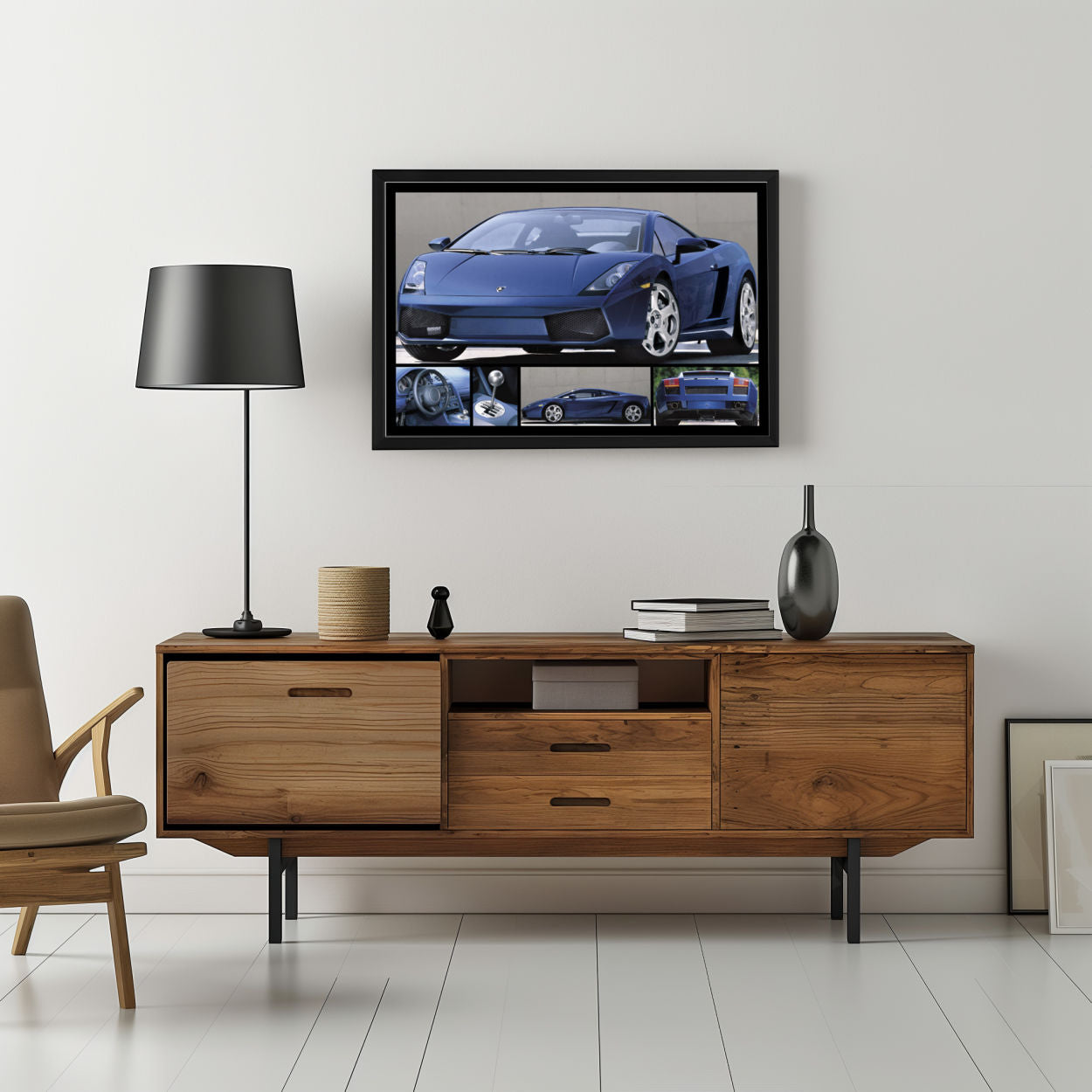 "Lamborghini Gallardo" Framed Poster – Galerezo